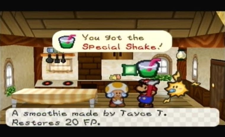 Le Special Shake de Paper Mario