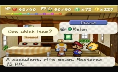 Le Special Shake de Paper Mario